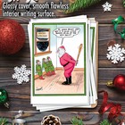 B1604 Set of 12 Ken Dolls Unique Funny Christmas Cards with Envelopes ...