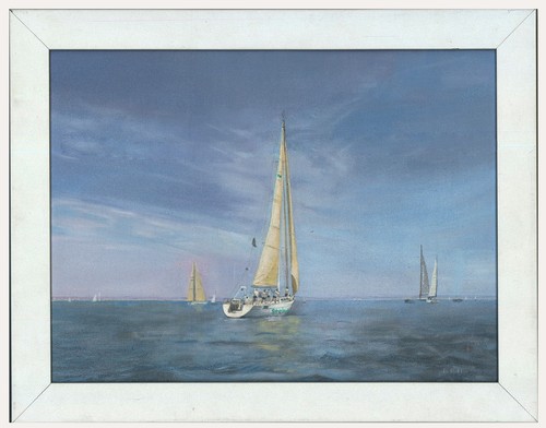 Valarie Reid - Framed Contemporary Oil, The Stelmar | eBay