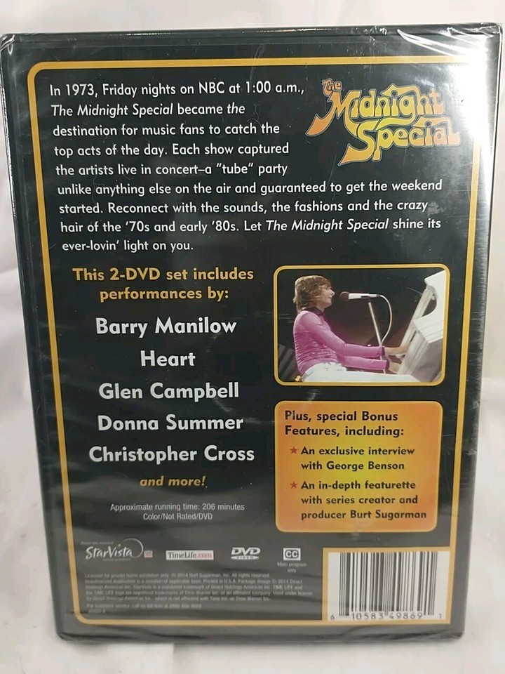 The Midnight Special (DVD, 2 Disc Set) New Sealed | eBay