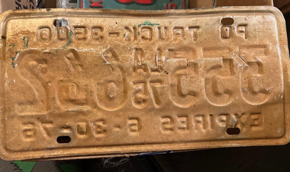 Louisiana vintage license plate/car tag truck 1976 | eBay