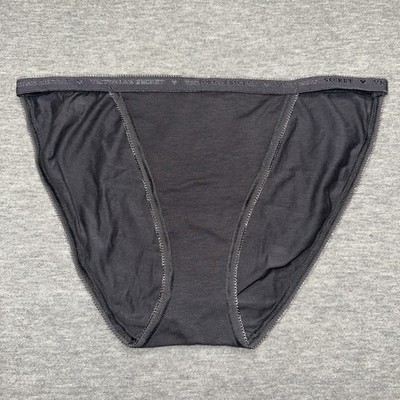 NWT Victoria’s Secret Vintage Cotton Logo Picot Trim String Bikini ...
