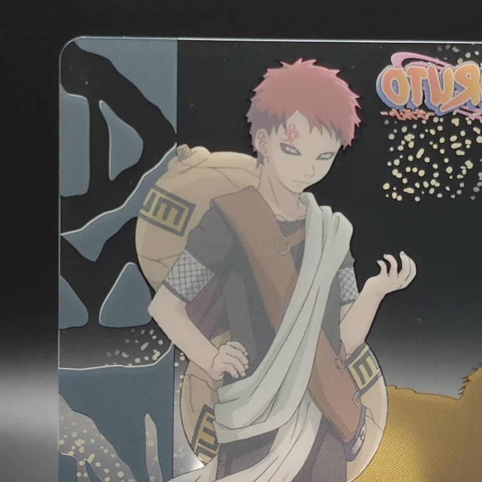 GAARA NARUTO Card TCG Japanese BANDAI 2005 MADE IN JAPAN No.009 F/S b ...