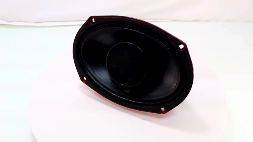 6x9" 250 Watt RMS 4-Ohm Hybrid Midrange Loudspeaker Built-in Driver ...