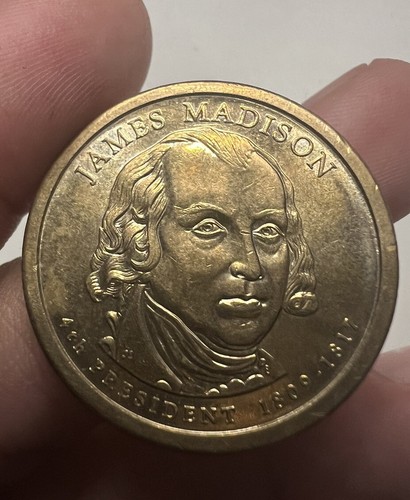 James Madison $1 Dollar Coin 1817-1825, 5th President **Rare Perfect ...