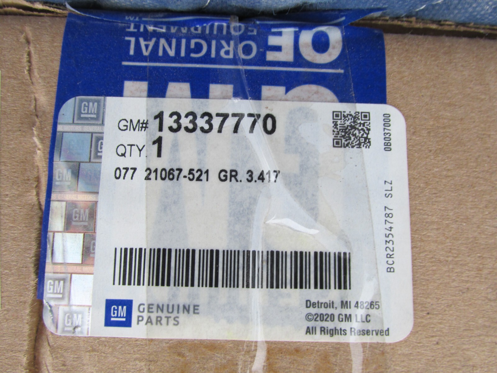 GM OEM Air Cleaner Intake-resonator Duct Tube Hose 13337770 for sale ...