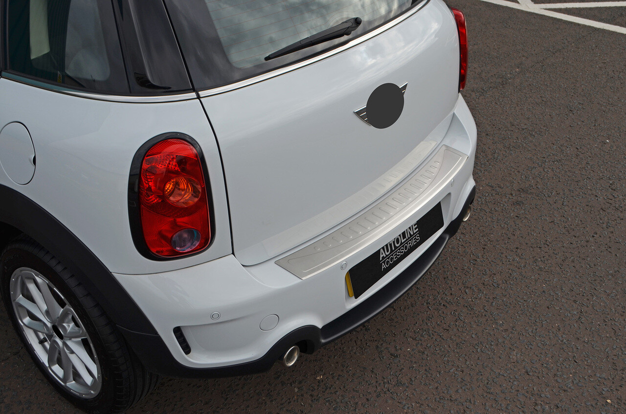 For Mini Countryman R60 - Rear Bumper Protector Scratch Guard Brushed ...