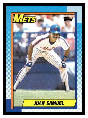 1990 Topps #85 Juan Samuel - New York Mets | eBay
