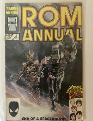 Marvel Annual ROM #3 End Of A Spaceknight Comic 1984 | eBay