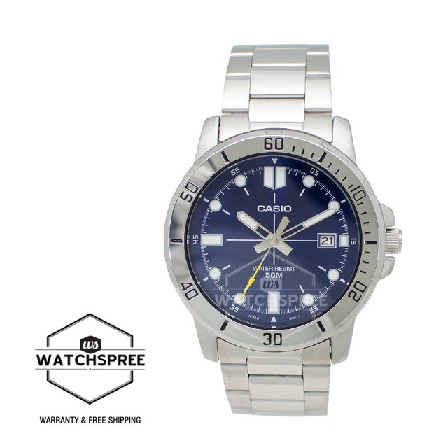 Casio MTP-VD01D-2E Wrist Watch for Men for sale online | eBay