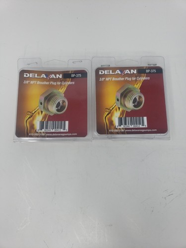 Delavan BP-375 3/8" NPT Breather Plug For Cylinders 2ct | eBay