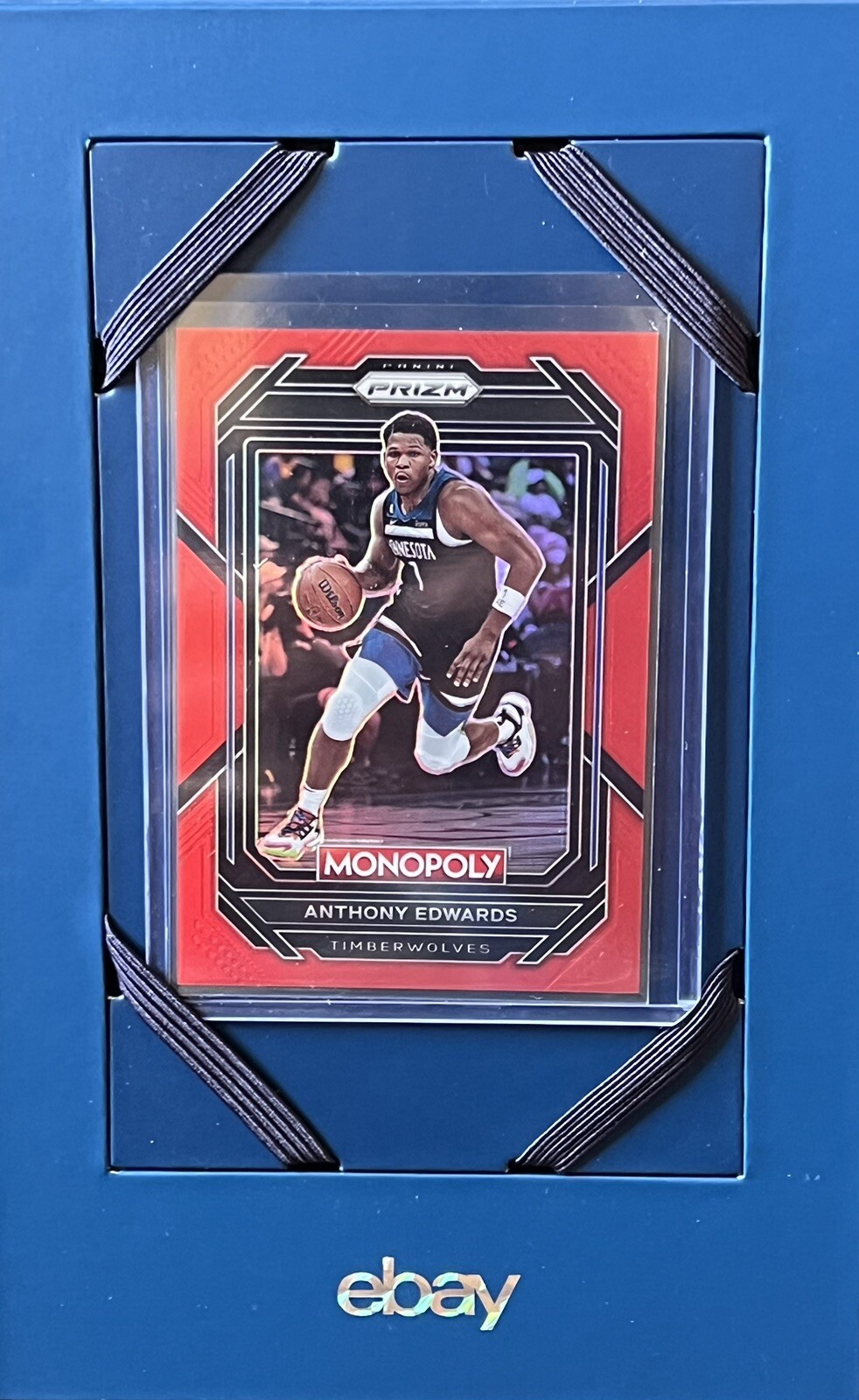 2022 23 NBA Panini Monopoly Prizm Anthony Edwards Red Prizm 15 99 SSP CASE HIT EBay 2022 23 NBA Panini Monopoly Prizm Anthony Edwards Red Prizm 15 99 SSP CASE HIT EBay