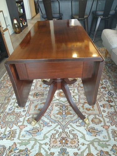 Duncan Phyfe style drop leaf table | eBay