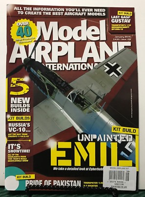 Model Airplane International Unpainted Emil Kit January 2016 UK FREE ...