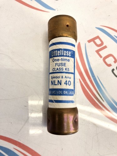 LITTELFUSE NLN 40 ONE TIME FUSE CLASS K5 | eBay