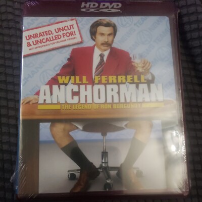 Anchorman: The Legend of Ron Burgundy (Unrated DVD Version) [HD DVD ...