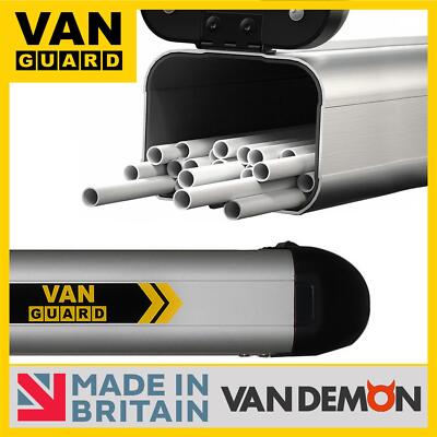 Lockable Van Pipe & Conduit Tube Carrier for Roof Rack Bars 3 Meters ...