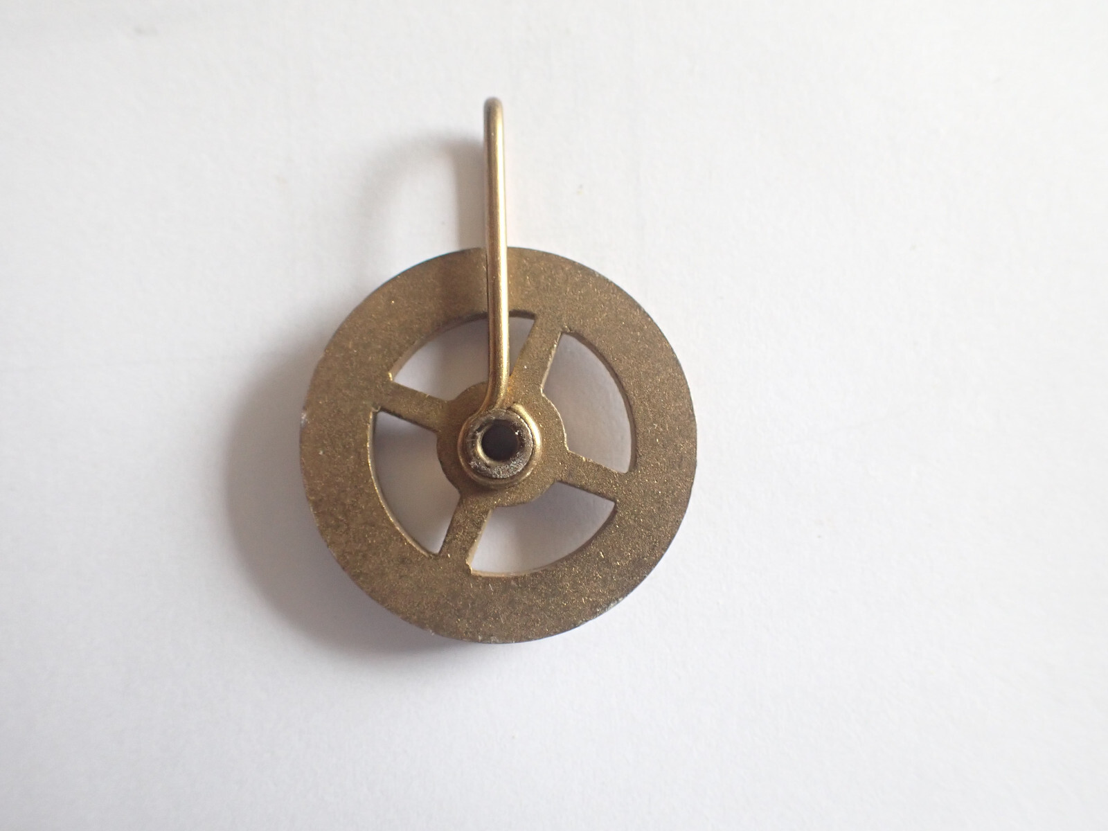 ONE ANTIQUE CLOCK PULLEY | eBay