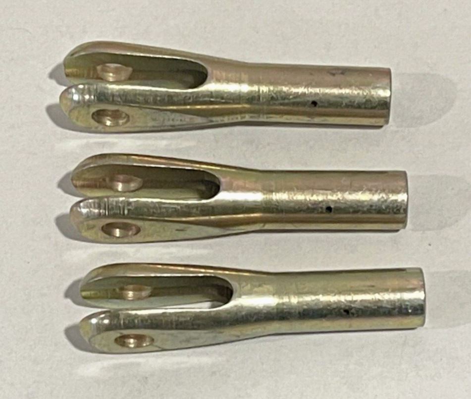 (3) AN665-34R CLEVIS TIE ROD TERMINAL FORK END AERONAUTICAL STANDARDS ...