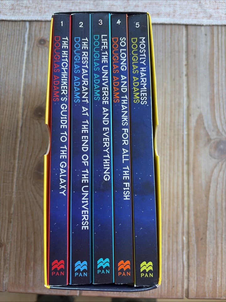 Complete Hitchhiker's Guide to the Galaxy -Douglas Adams TPB - box set ...