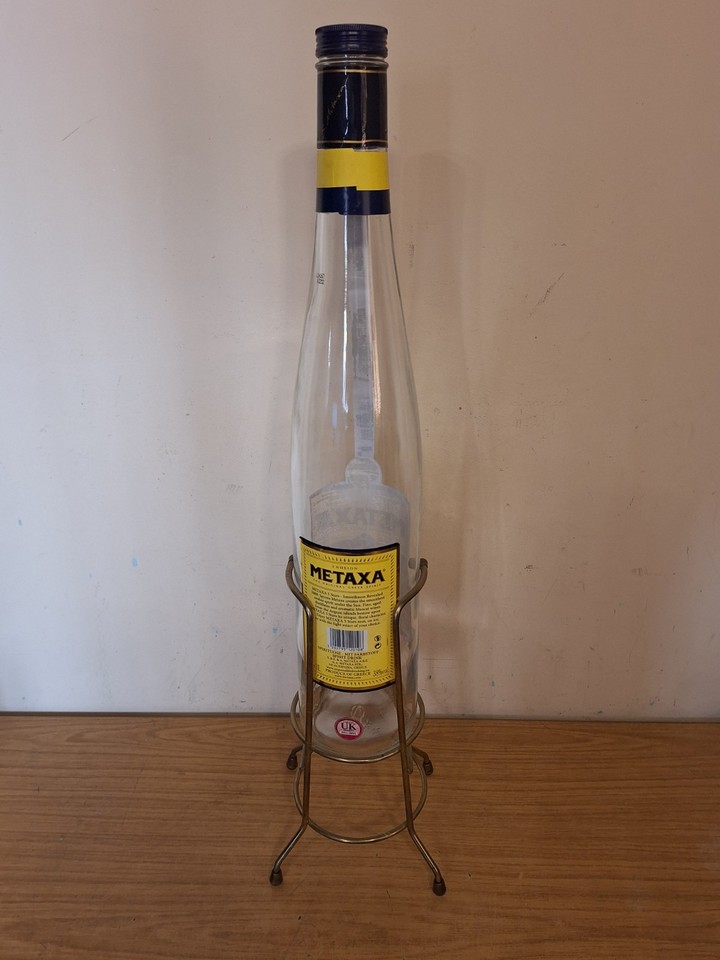 Metaxa Cognac 3 Litre Bottle With Stand & Tap | eBay UK