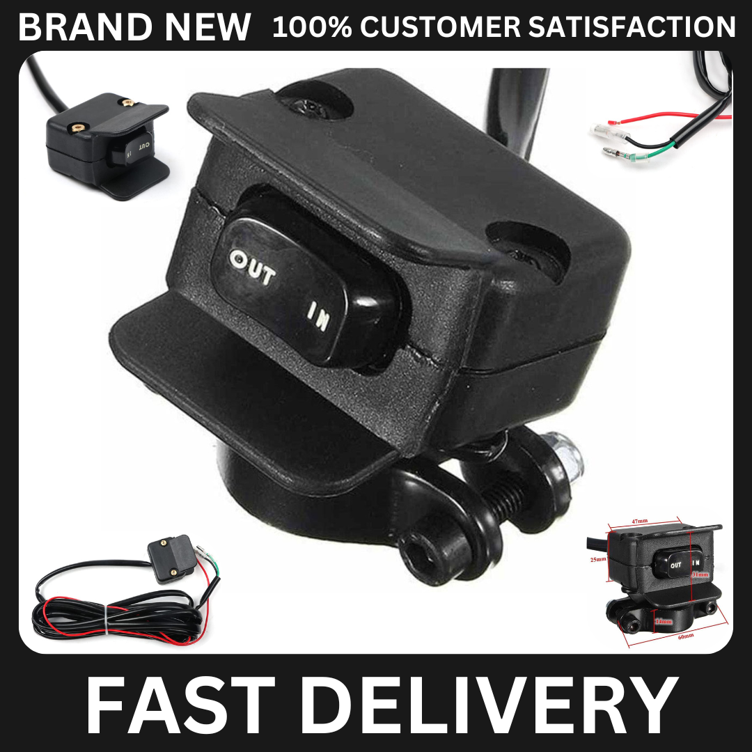 Heavy Duty Rocker Switch In Line ZHUOTOP Heavy Duty Handlebar Control