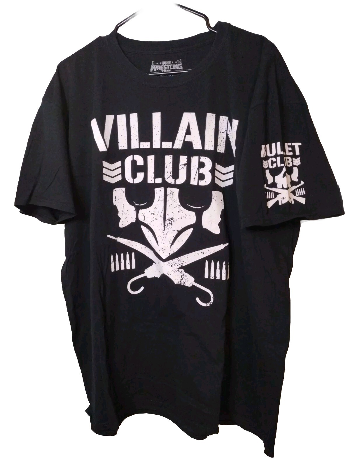 Pro Wrestling Officially Licensed Villain Club Bullet Club T Shirt Men ...
