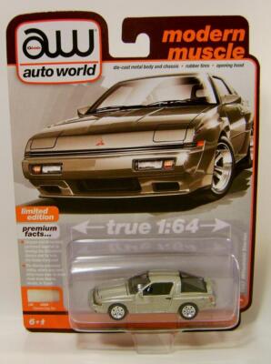 1987 '87 MITSUBISHI STARION V/A R2 MODERN MUSCLE AUTO WORLD DIECAST ...