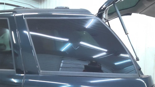 REAR SIDE WINDOW Driver Quarter Glass 113" Wb With Privacy Tint Fits 02 ...