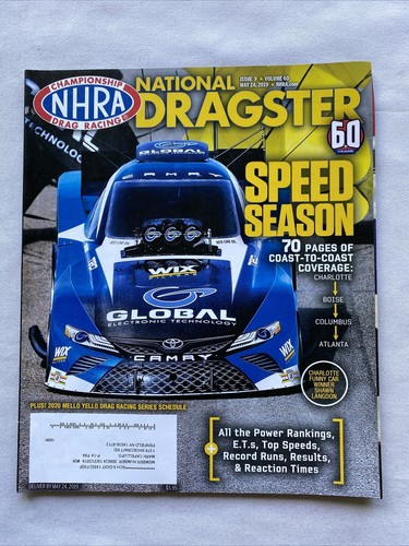 2019 May 24 National Dragster Magazine Five Minutes With: Rahn Tobler ...