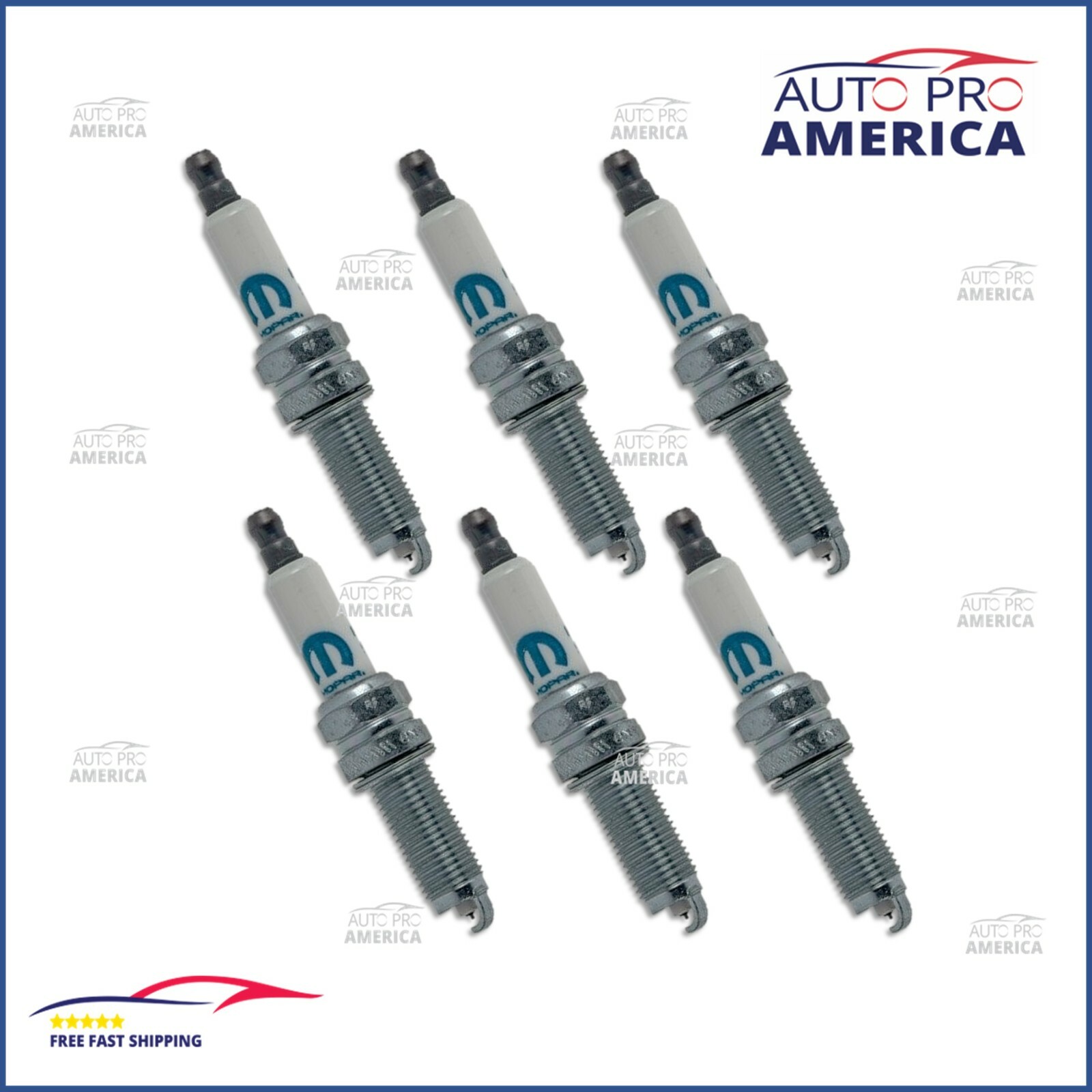 (6)OEM MOPAR 2011-2022 Jeep Iridium Spark Plugs 3.6L ENGINE PENTASTAR ...