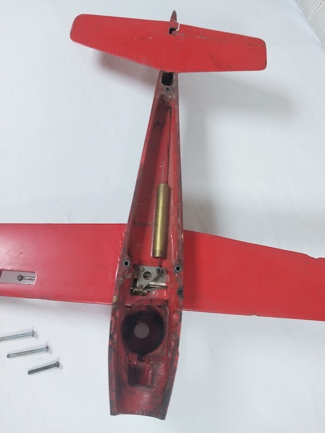 VINTAGE CONTROL LINE SPEED AIRPLANE MONO LINE 29 X FOX SUPER TIGRE ORIG ...