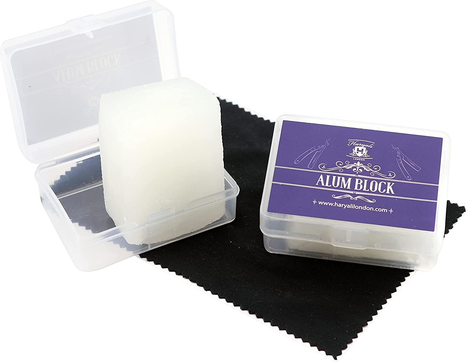 Shaving Alum Block 110g Aftershave Antiseptic Blood Stopper Accidental ...