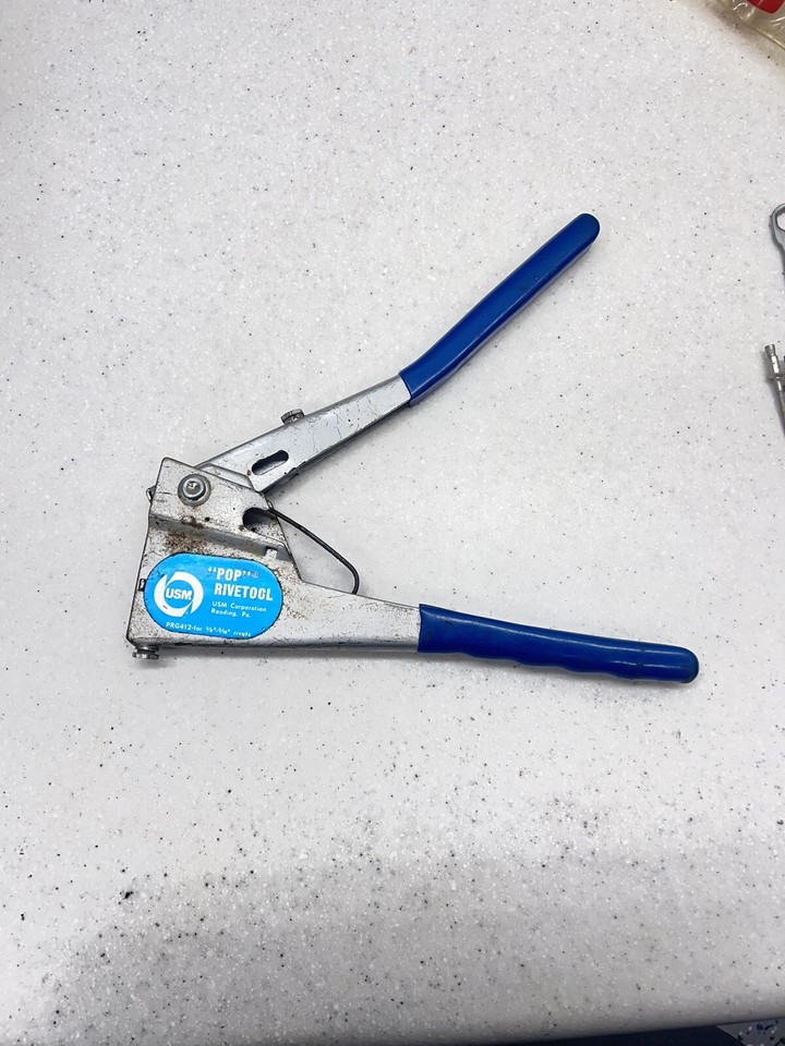 Hand Riveter Pop Rivet Tool Kit USM Corporation | eBay