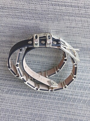B.B. BELT by SIMON GENIUNE LEATHER WOMEN'S BELT BLACK SIZE: MEDIUM | eBay