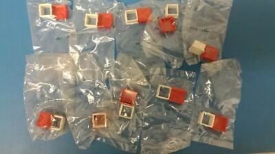 10 PCS - Micro Switch AML51-M10R Series Panel Mount Pushbutton cover RED New | eBay