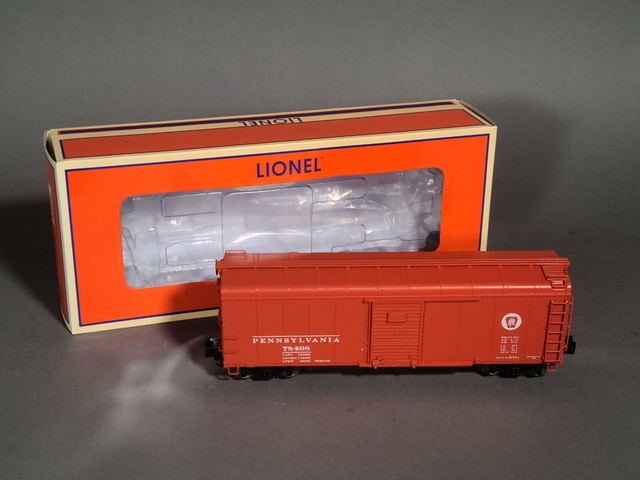 Lionel PRR X31 Round Roof Boxcar 78498 O Gauge Train Frieght Pennsy 6 ...
