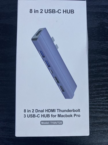 EKSA 8 In 2 HDMI Thunderbolt 3 Usb-C Hub For MacBook Pro | eBay