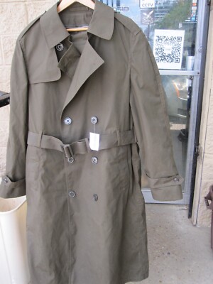 COAT, ALL WEATHER, MEN'S, HERITAGE GREEN 564 ARMY GREEN SERVICE UNIFORM ...