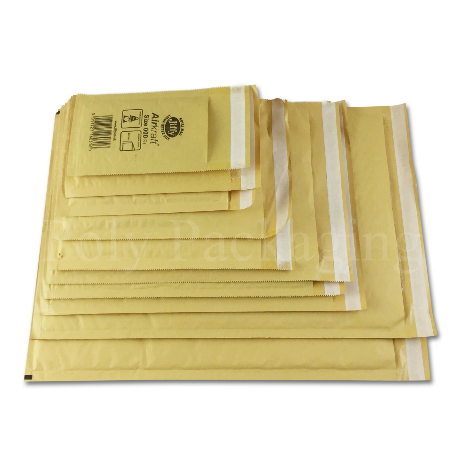 JIFFY GOLD ENVELOPES Bubble Padded Mailing Bags Large letter Any Size ...