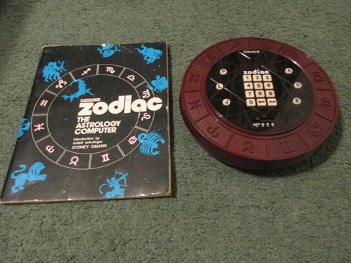 Vintage 1979 Coleco Zodiac The Astrology Computer Game w/Manual | eBay