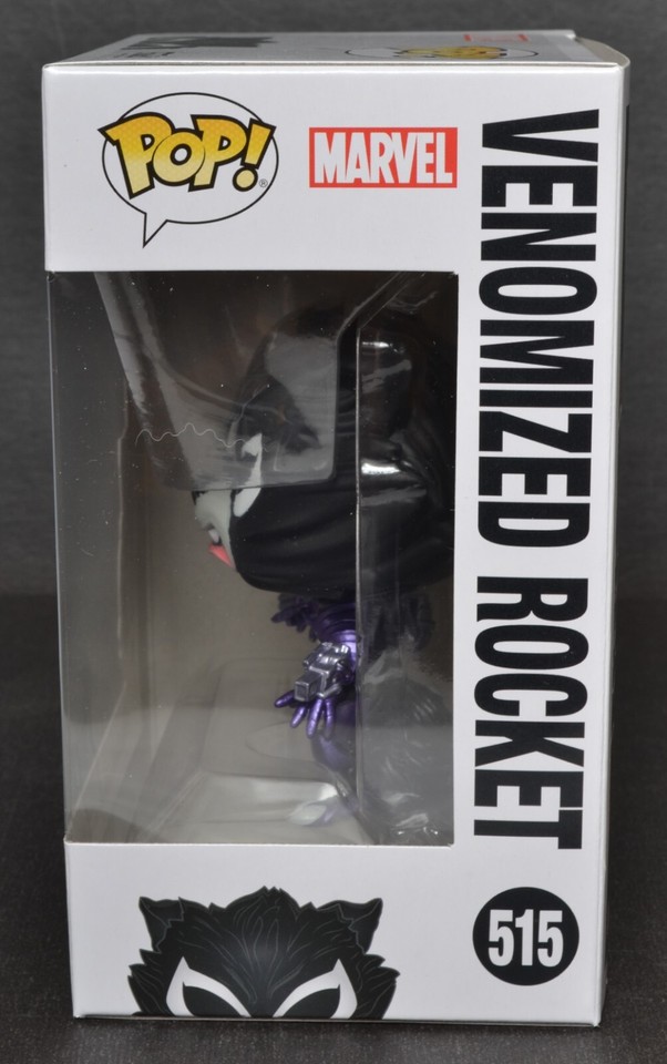 Funko Pop 'Marvel Venom' VENOMIZED ROCKET RACCOON Vinyl Figure #515 New ...