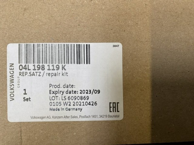 VW Audi Seat SKODA Genuine CAMBELT Kit 04L198119K for sale online | eBay