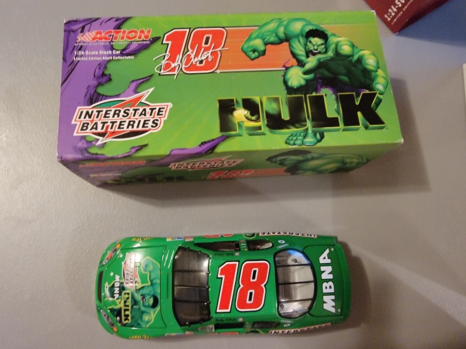 Action 2003 Bobby Labonte #18 The Hulk Interstate Batteries 1:24 NASCAR ...