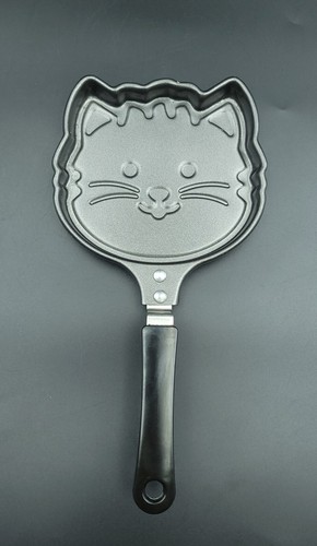 Cat Face Pancake Waffle Egg Fry Pan Skillet Unbranded Kids Collectible ...