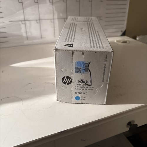Genuine HP W2021XC (414X) Cyan High-Yield Toner - NEW SEALED | eBay