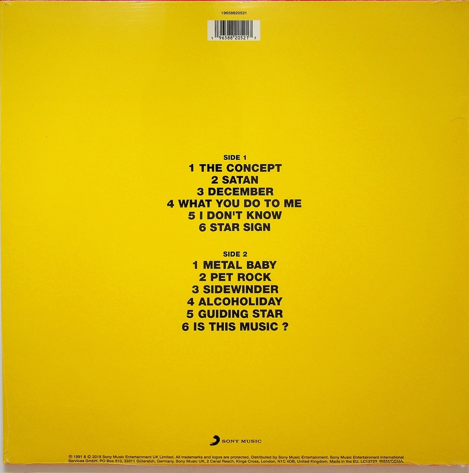 TEENAGE FANCLUB Bandwagonesque LP (SEALED*2023 Yellow Coloured Vinyl ...