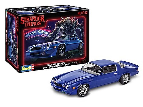 Revell Stranger Things Billy's 1979 Chevy Camaro Z/28 - Plastic Model ...