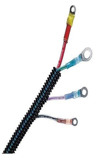Marine Electrical Split Loom 3/8" Dia, Black, 100ft - Self ...