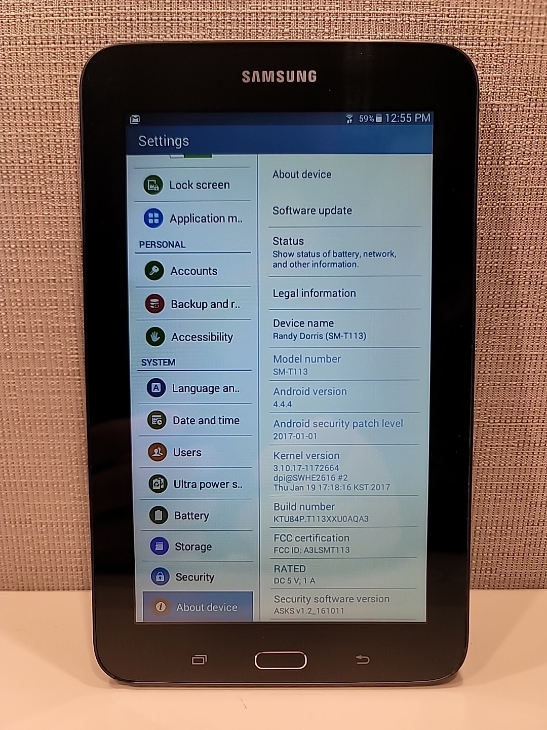 Samsung Galaxy Tab E Lite SM-T113 8GB, Wi-Fi, 7in - Black 887276146249 ...