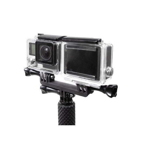 Double Camera Mount for GoPro HERO 13/12/11/10/9/8/7/6/5/4/3/MAX ...